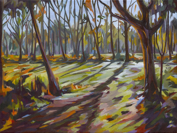 Autumn Shadows by Mary Leach Artist - Fine Art Print - Skylark Galleries