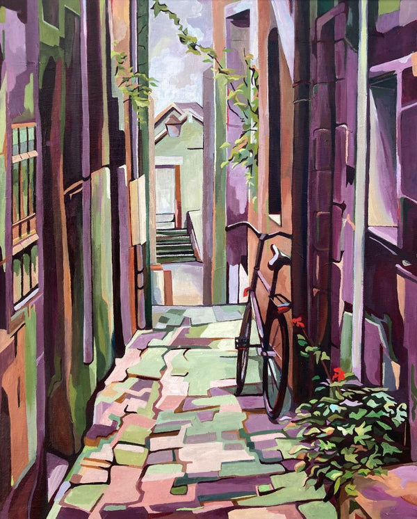 French Cobbles by Mary Leach Artist - Skylark Galleries